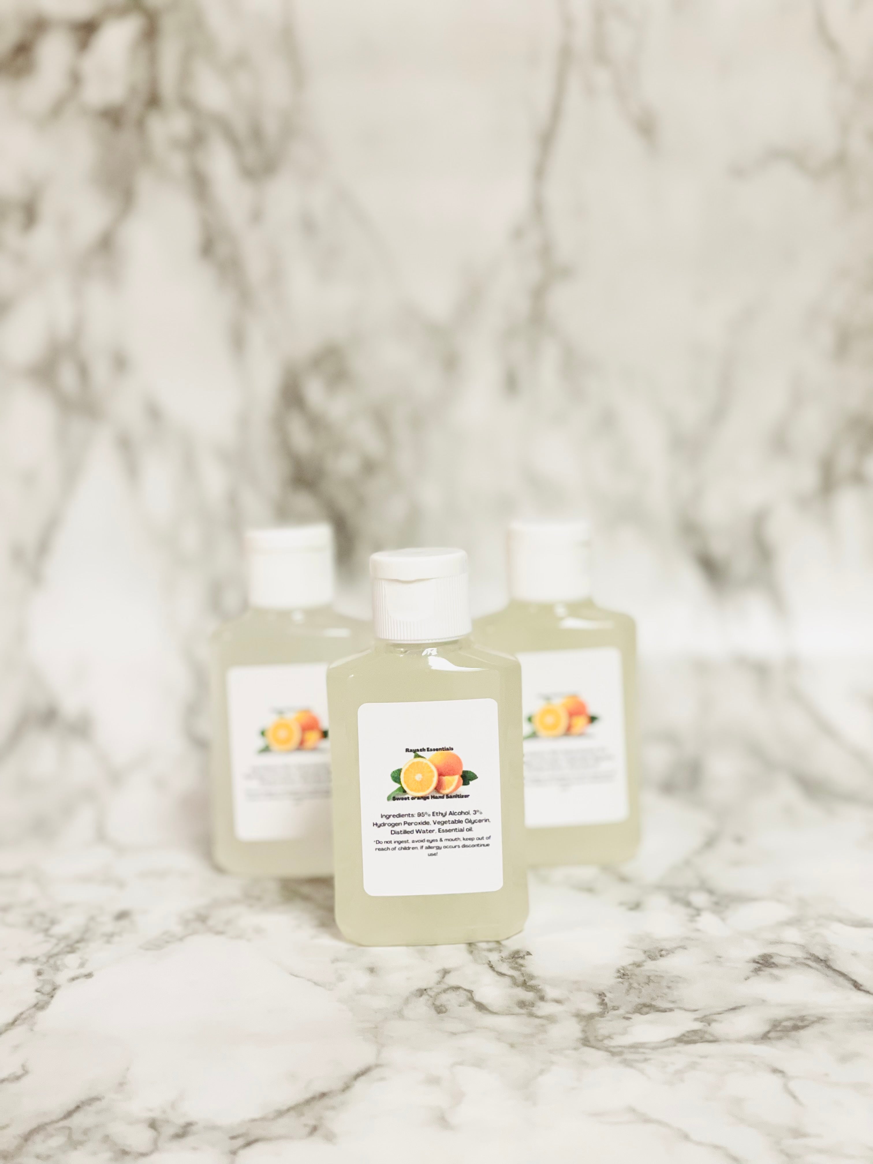 SWEET ORANGE HAND SANITIZER – RayachEssentials